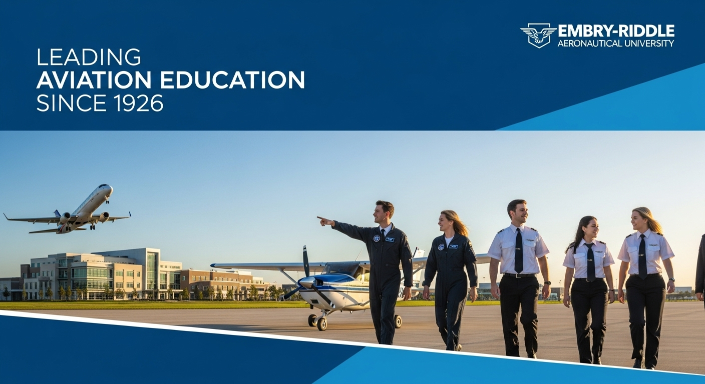Embry-Riddle Aeronautical University advertisement